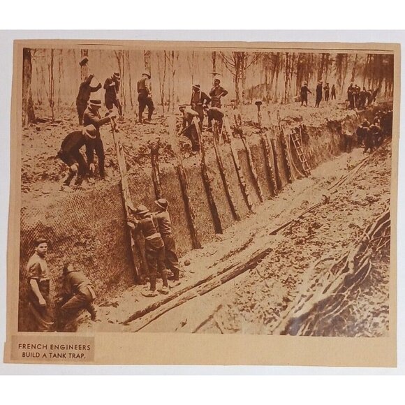 Office | Wwii French Build Tank Trap French Engineers Military ...